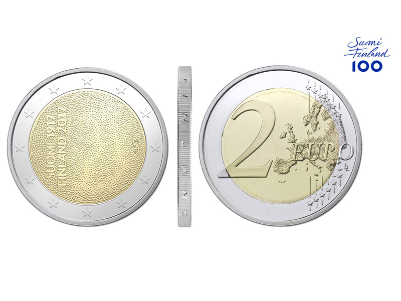Kahden euron erikoisrahat satavuotiselle itsenäisyydelle ja ...